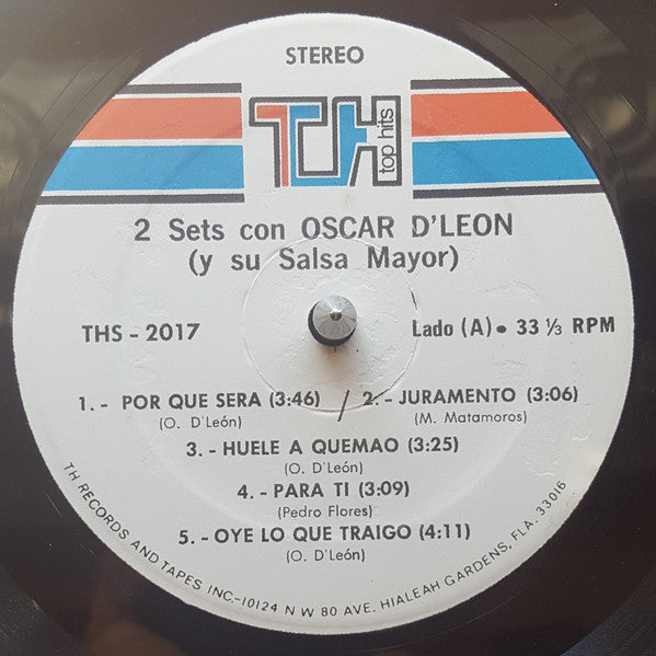 Buy Oscar D'Leon Y Su Salsa Mayor Cantan Oscar D' León Y Leo Pacheco ...