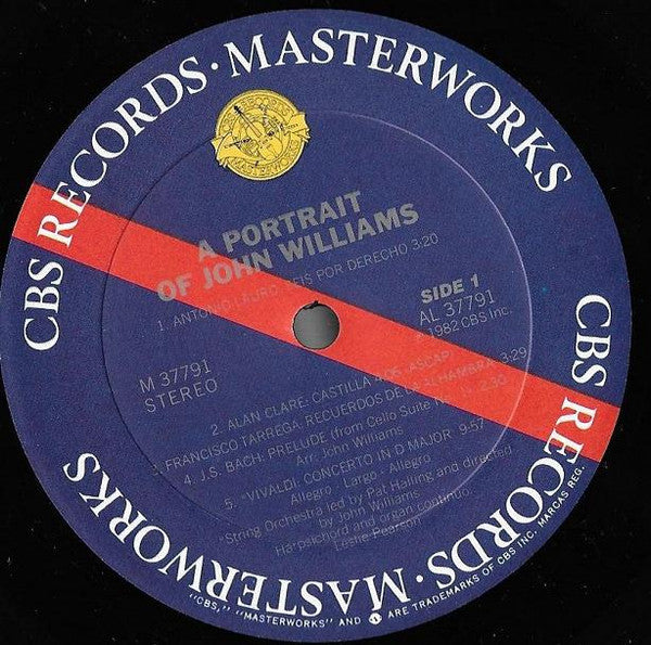 John Williams - Portrait Of John Williams (LP) (Near Mint (NM or M-)) – Lulo Records